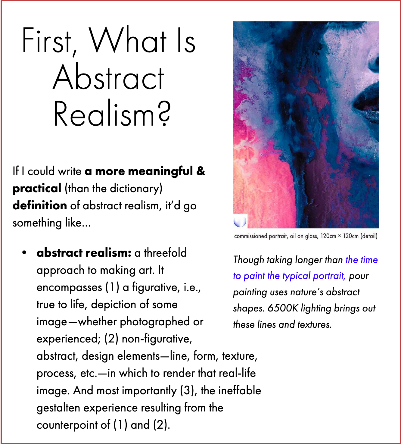 Abstract Realism? – RJ's Corner