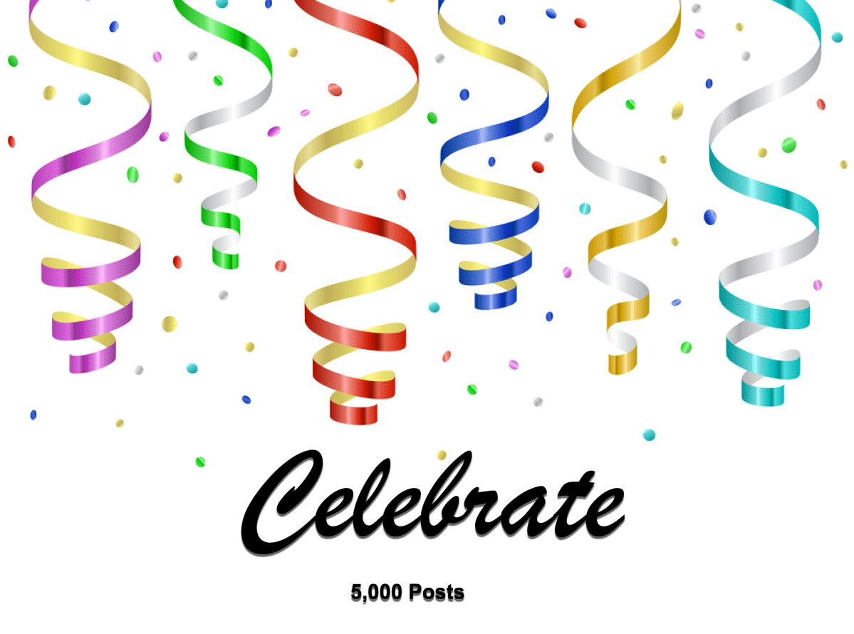 5,000!! – RJ's Corner