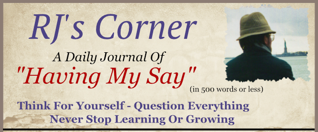 Everyone’s Has A Story… About The Future Of RJsCorner – RJ's Corner