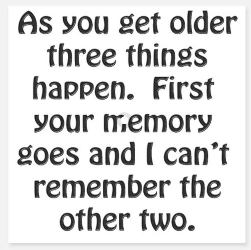 Three Things to Remember As You Get Older – RJ's Corner